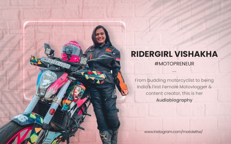 Ridergirl Vishakha - The Audiobiography - Motolethe